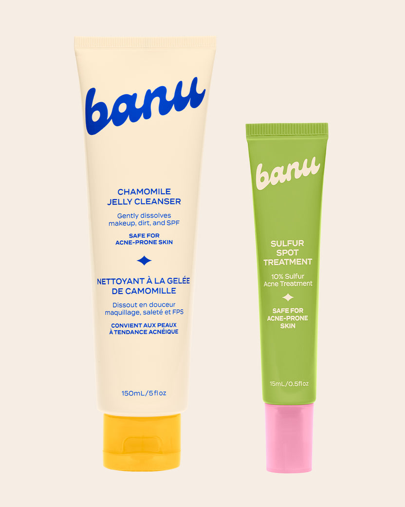 best selling acne-safe products – banuskin